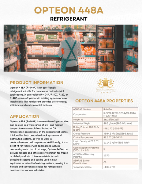 R448A Refrigerant with Fast & Free Shipping | Buy Online - Royal ...